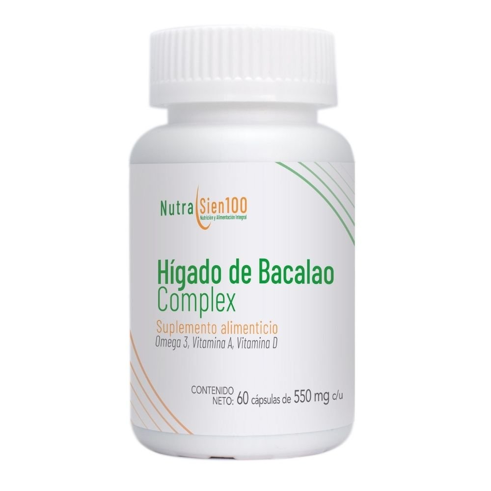 Higado de bacalao complex – Distribuidores NutraSien100